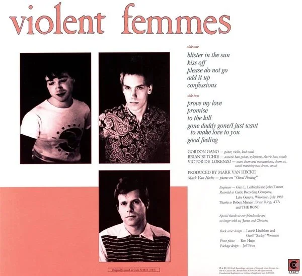 Violent Femmes 40th Anniversary Tribute with special guest 120 Minutes!