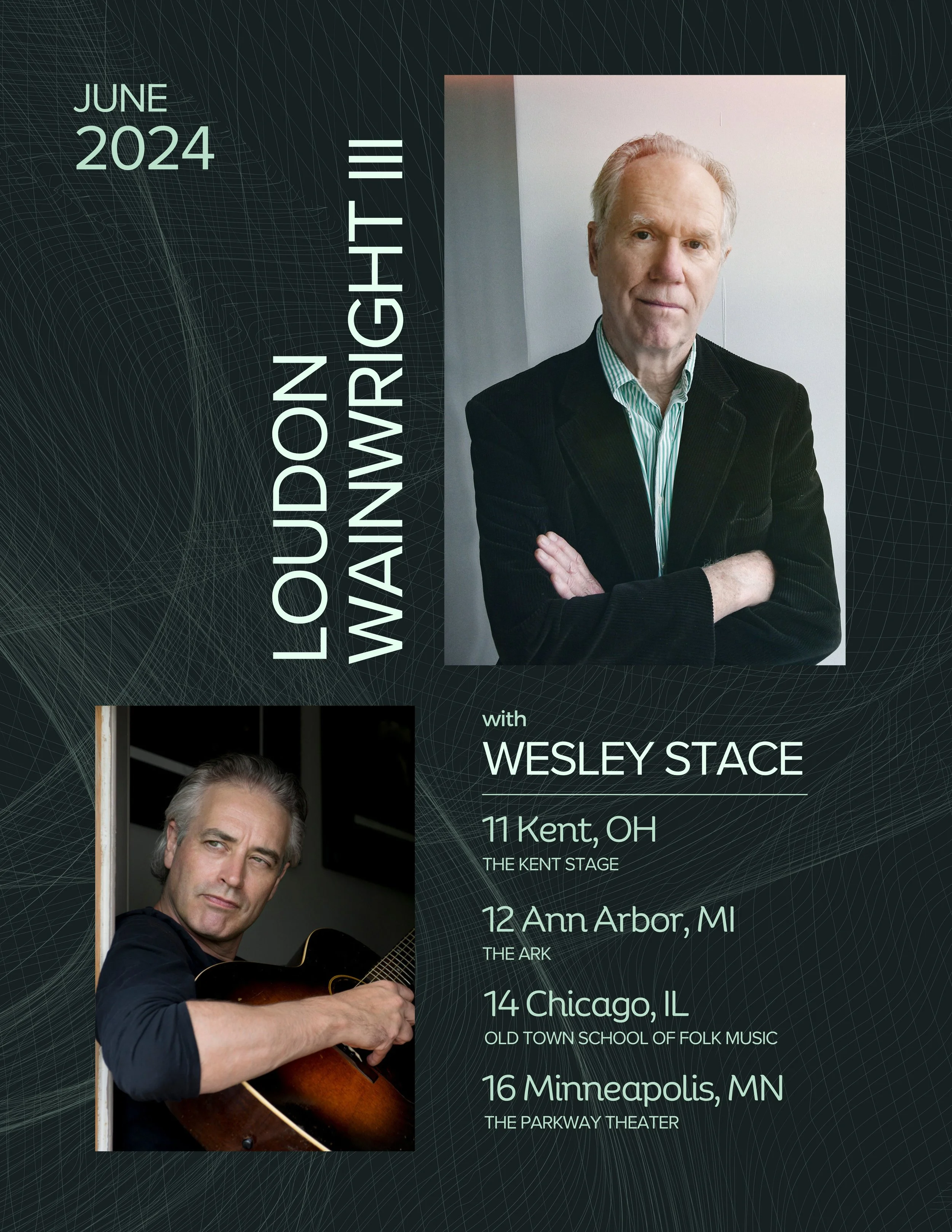Loudon Wainwright III with very special guest Wesley Stace