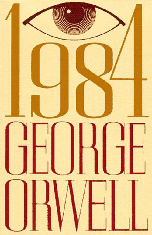 1984 Book Cover Eye