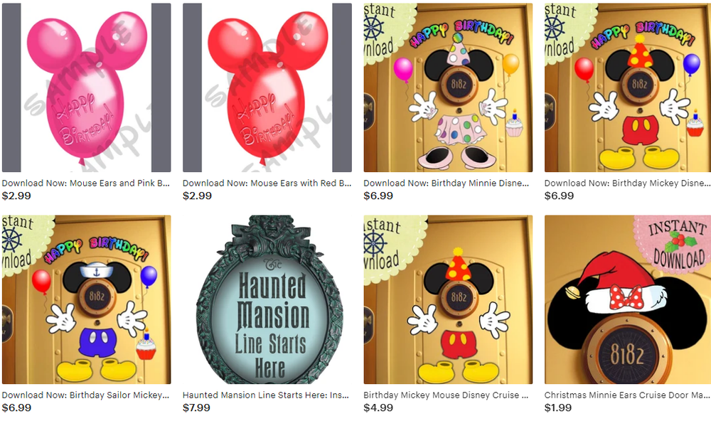 How to Make Disney Cruise Door Magnets — Rain Blanken