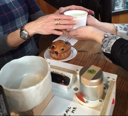 Tea at Noguchi Museum — Tea in a bowl...Tea in a cup...