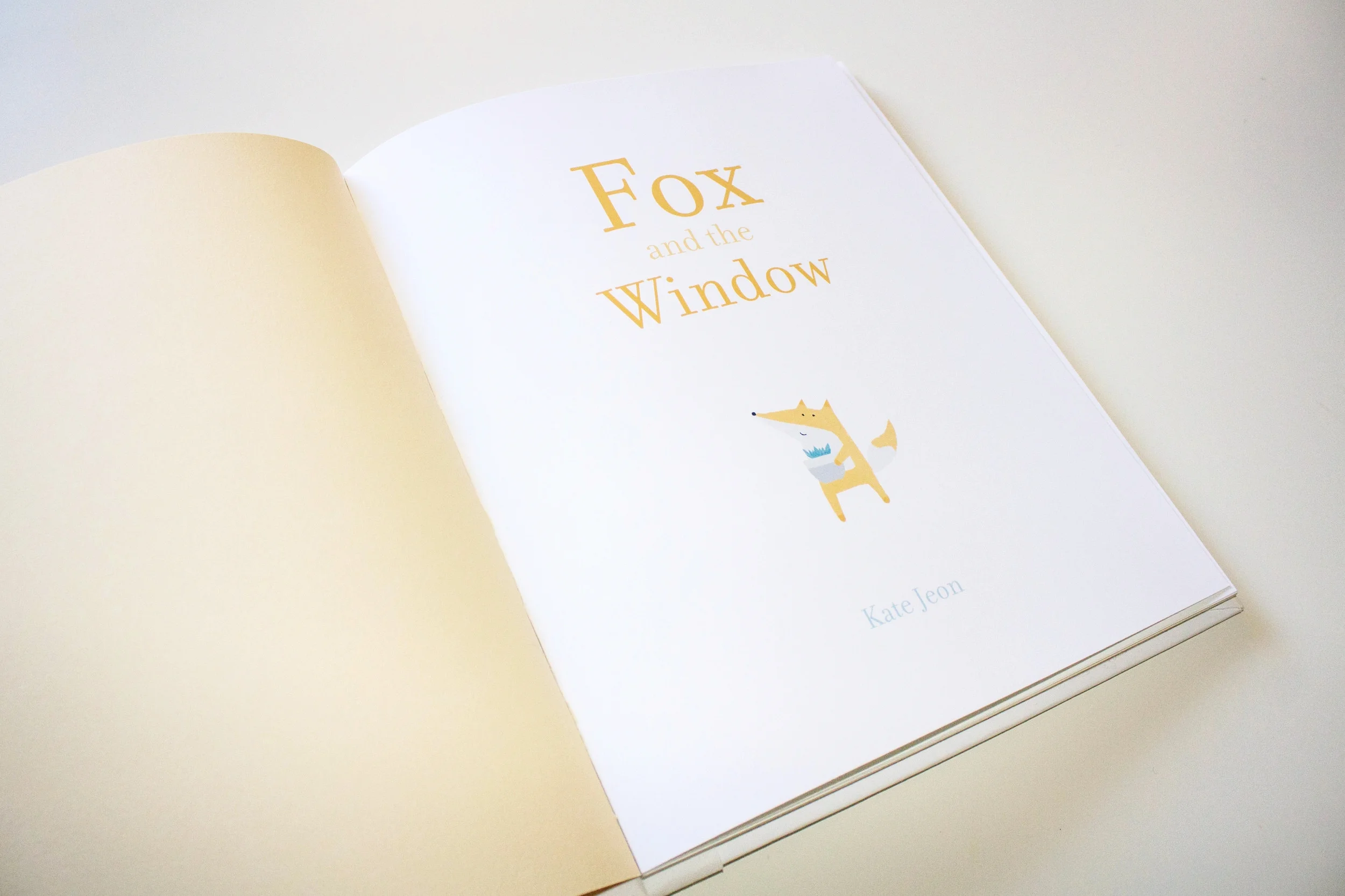 Fox and the Window — Kate Jeon Design