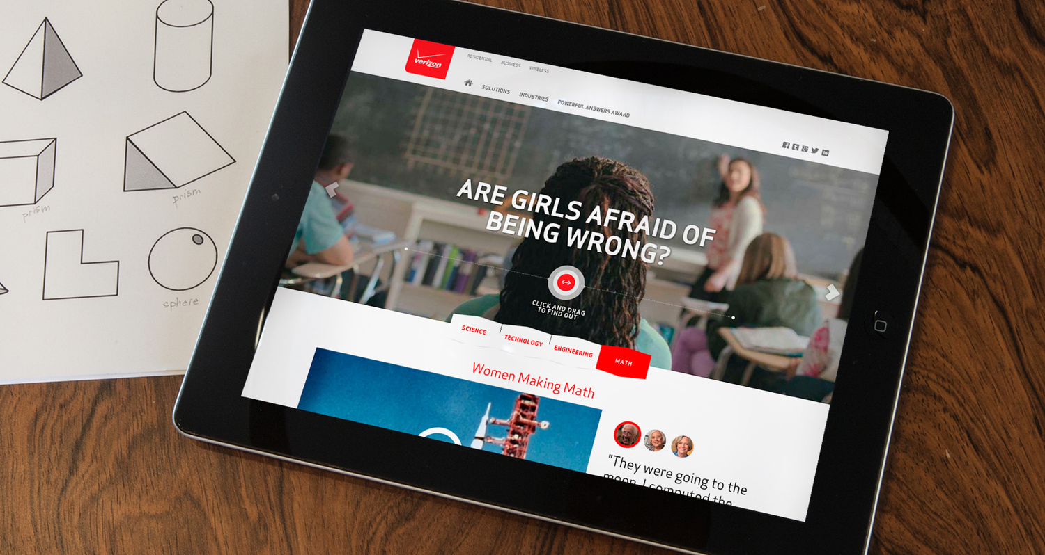 Verizon - Inspire Her Mind — FISHBONEDICE C/O LEN YEH