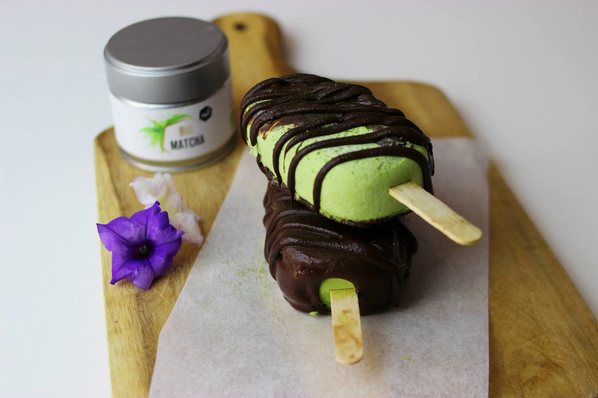 Veg-Magnum al Tè Matcha — La Pasticciona Vegana