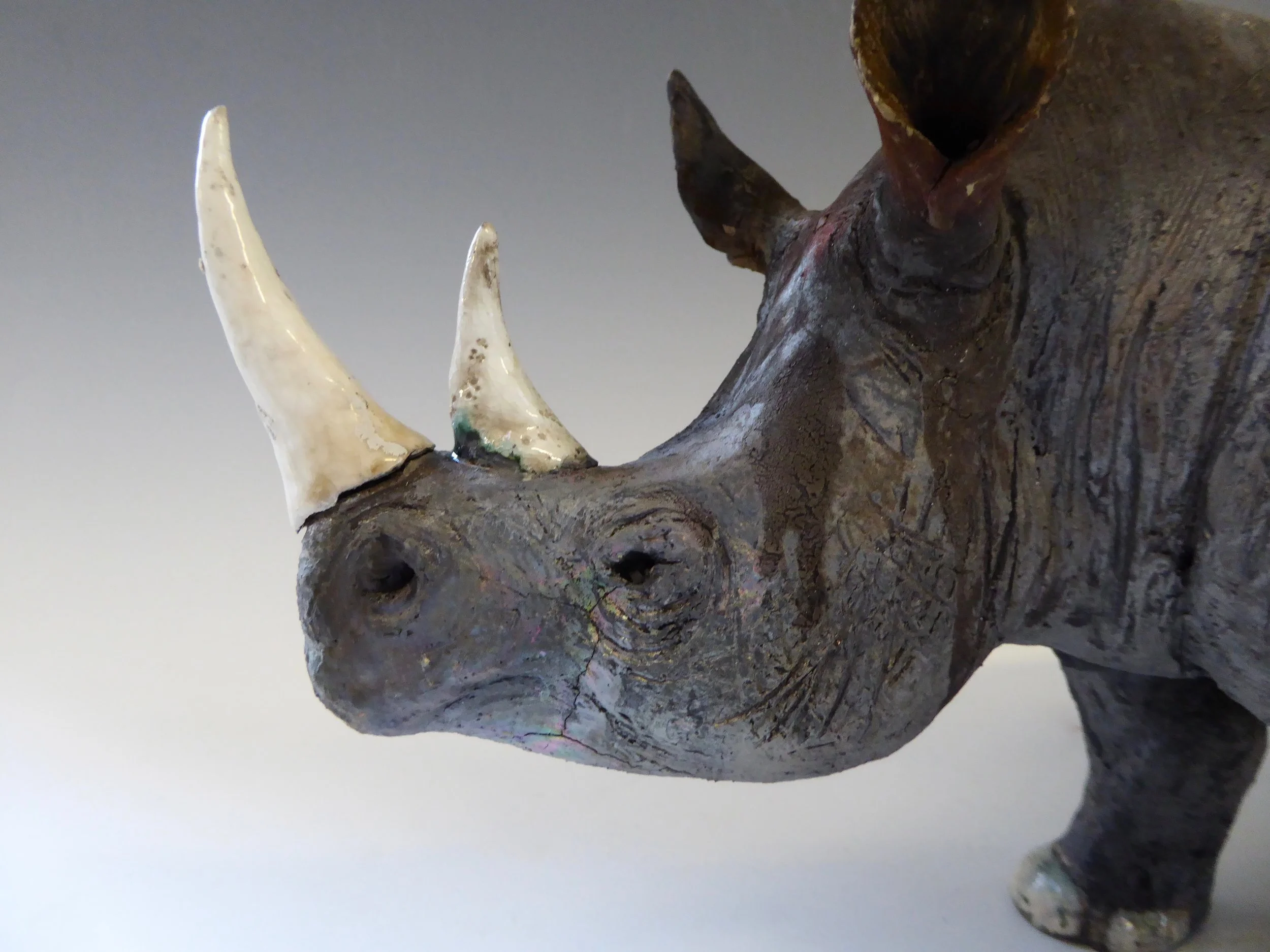 CELIA ALLEN - CERAMIC ANIMAL SCULPTURES