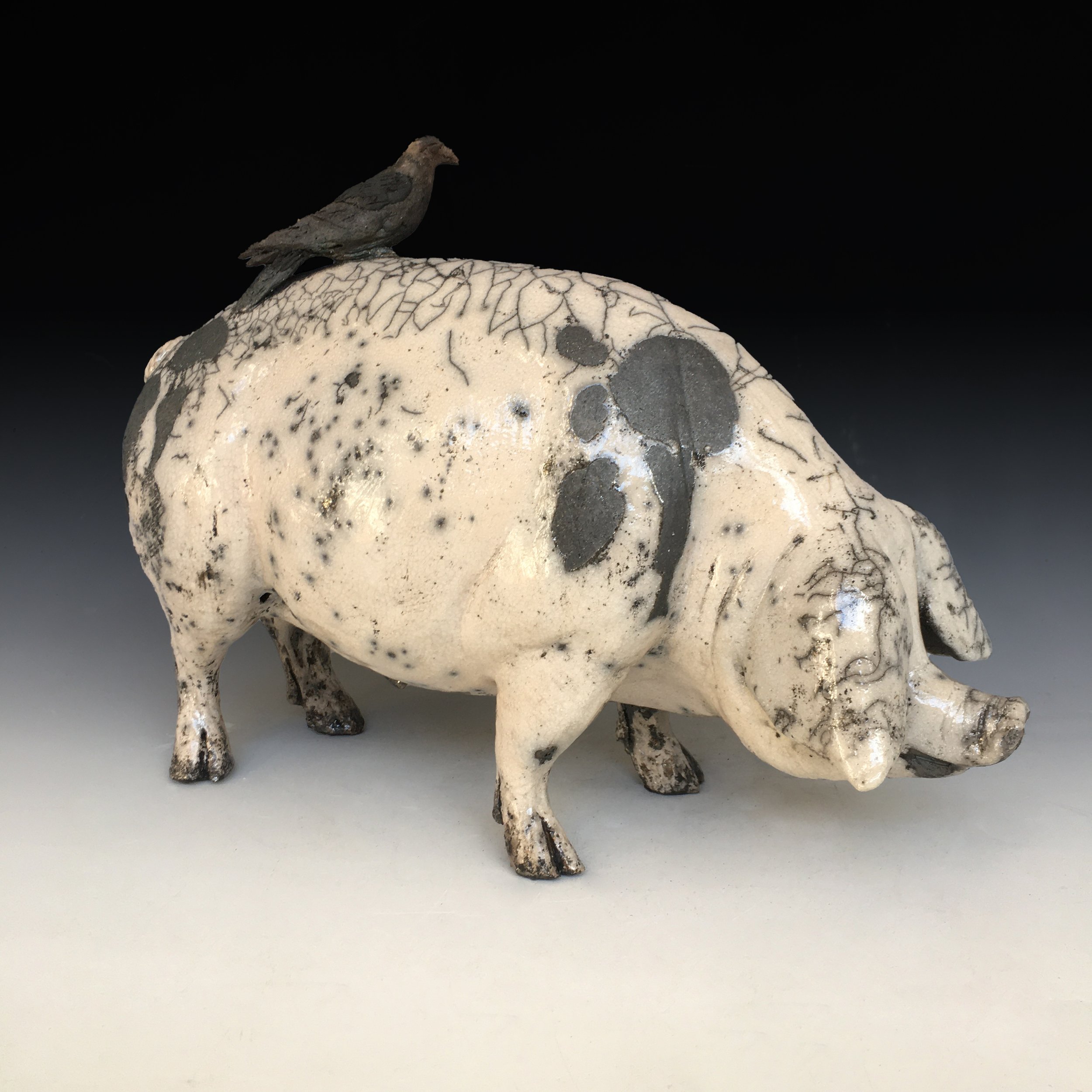 CELIA ALLEN - CERAMIC ANIMAL SCULPTURES