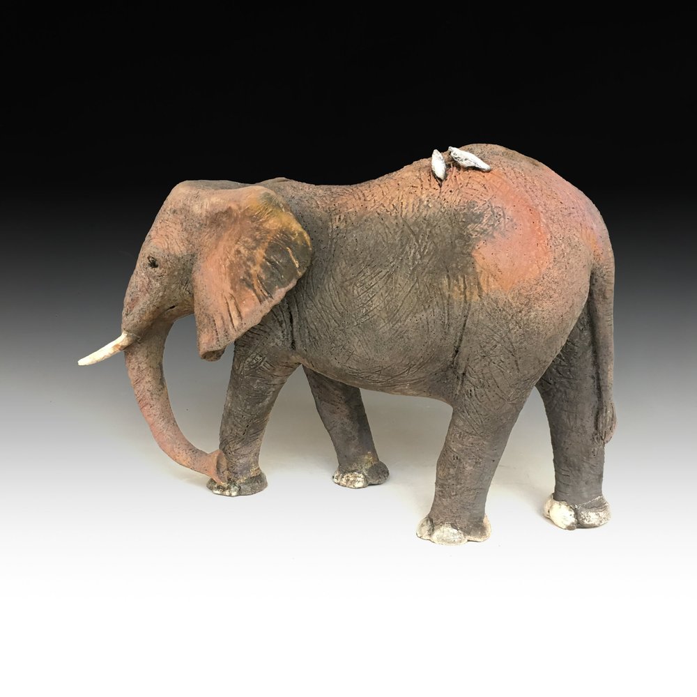 CELIA ALLEN - CERAMIC ANIMAL SCULPTURES