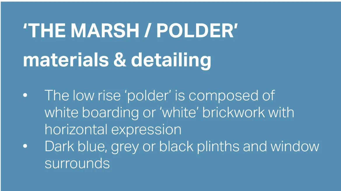 The Marsh : Architectural language — Design for Ebbsfleet