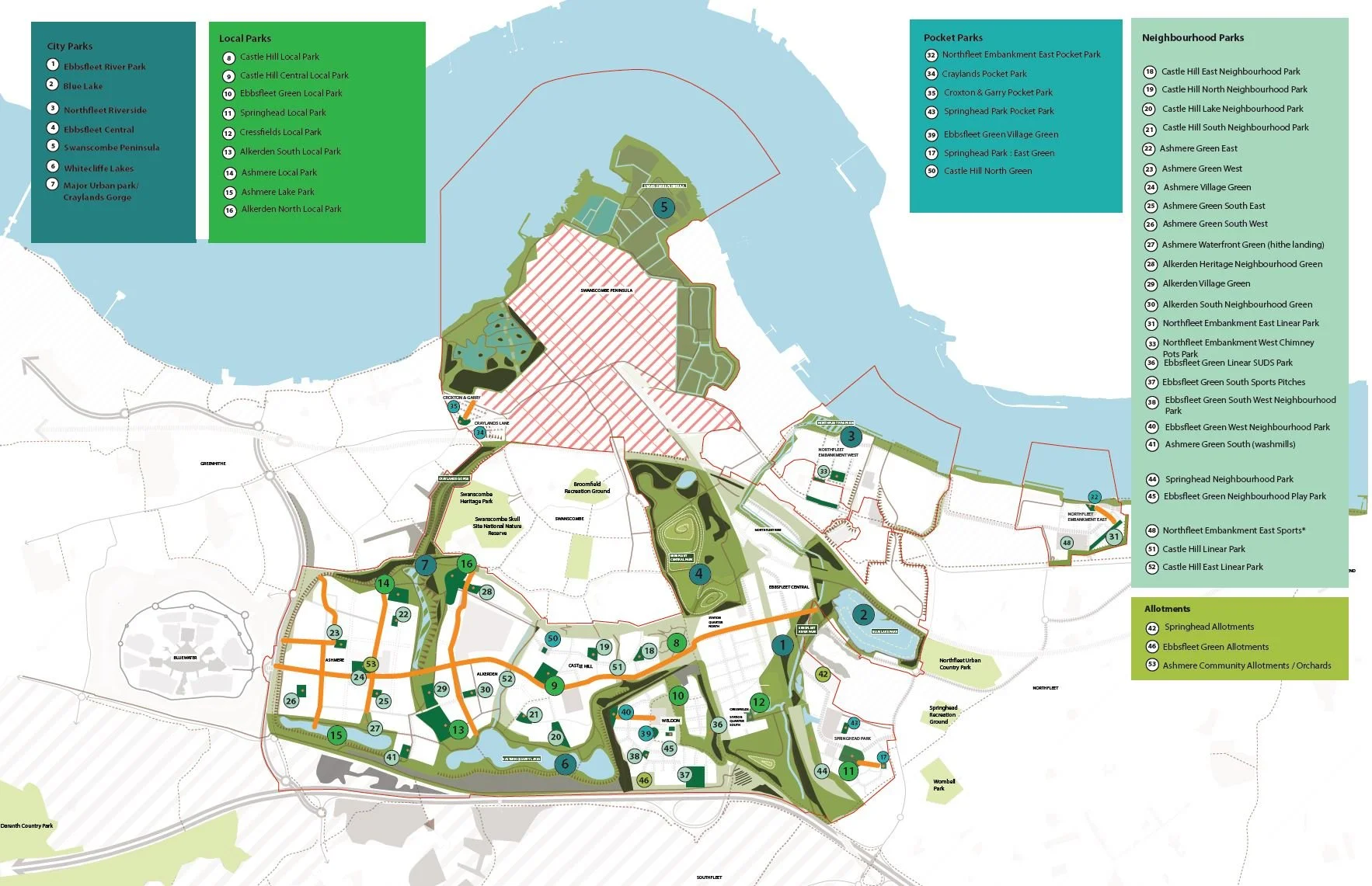 Parks — Design for Ebbsfleet