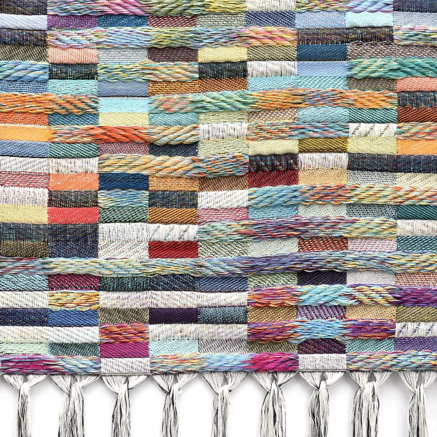 Colour Studies — Handwoven digital tapestry by Fiona J Sperryn