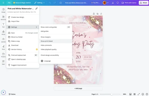 How to Save Your Canva Design for Printing — Fine Line Supply Co.