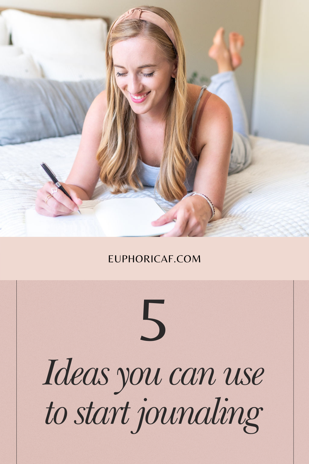 5 Ways to Journal — Euphoric