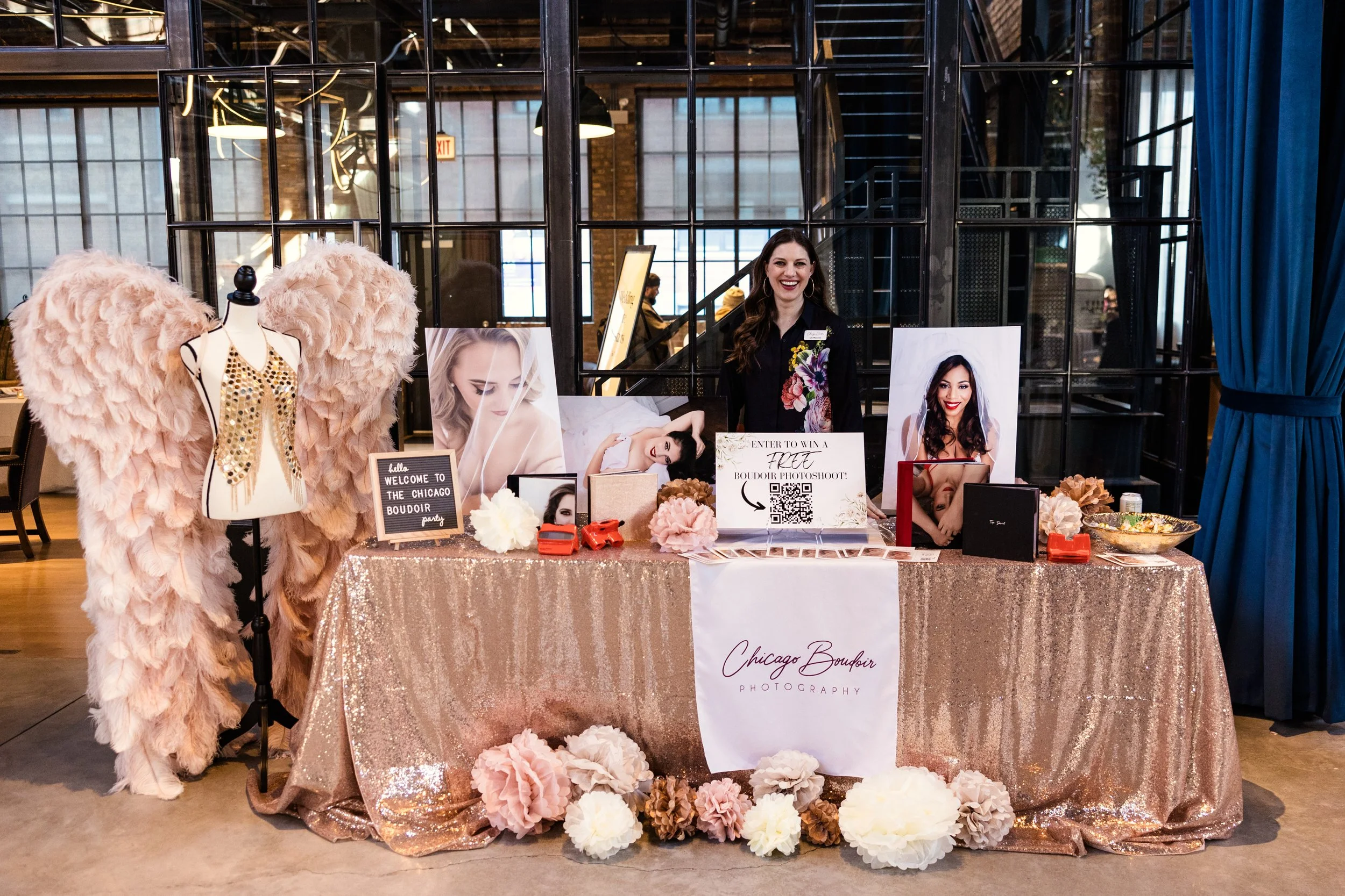 Chicago Boudoir was a featured vendor with the West Loop Wedding Walk I ...