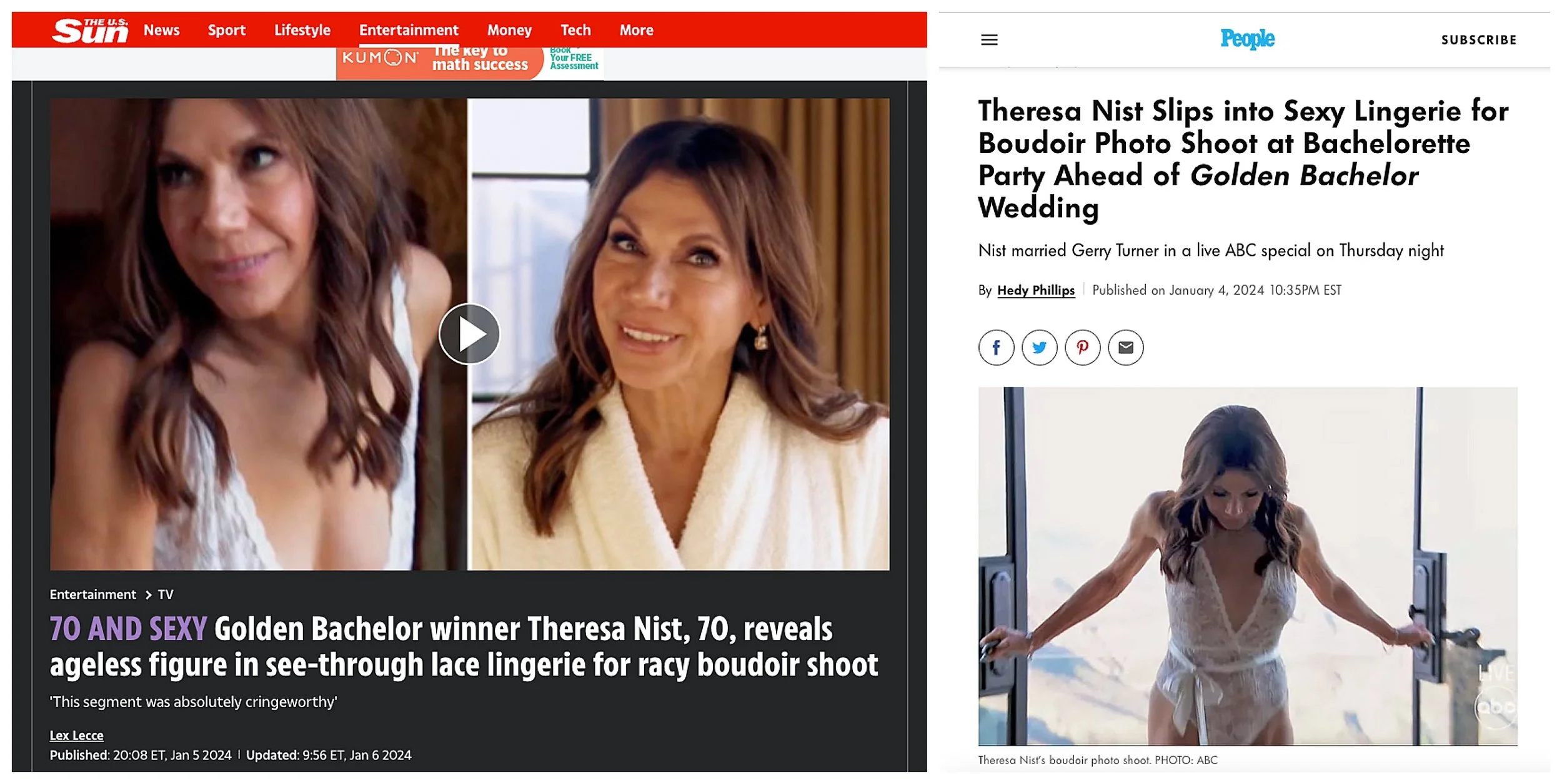 Ageless Confidence: The Golden Bachelor bride-to-be celebrates with a ...