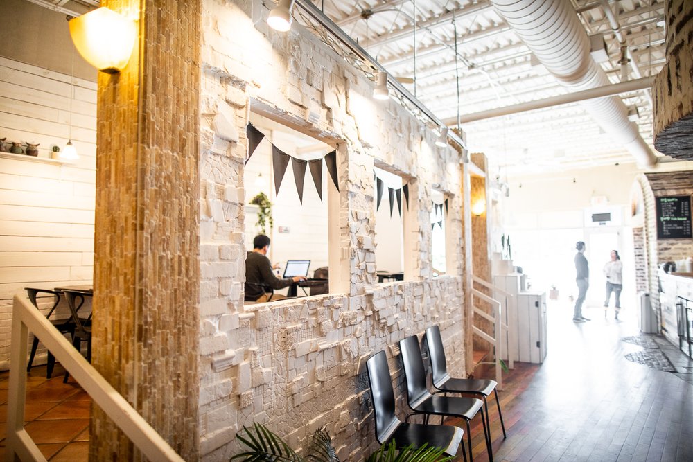 Coffee and Waffles at Arte 3 Cafe in Suwanee, GA — Atlanta Coffee Shops