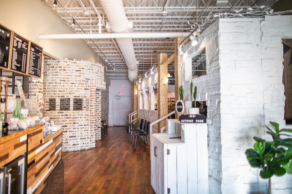 Coffee and Waffles at Arte 3 Cafe in Suwanee, GA — Atlanta Coffee Shops