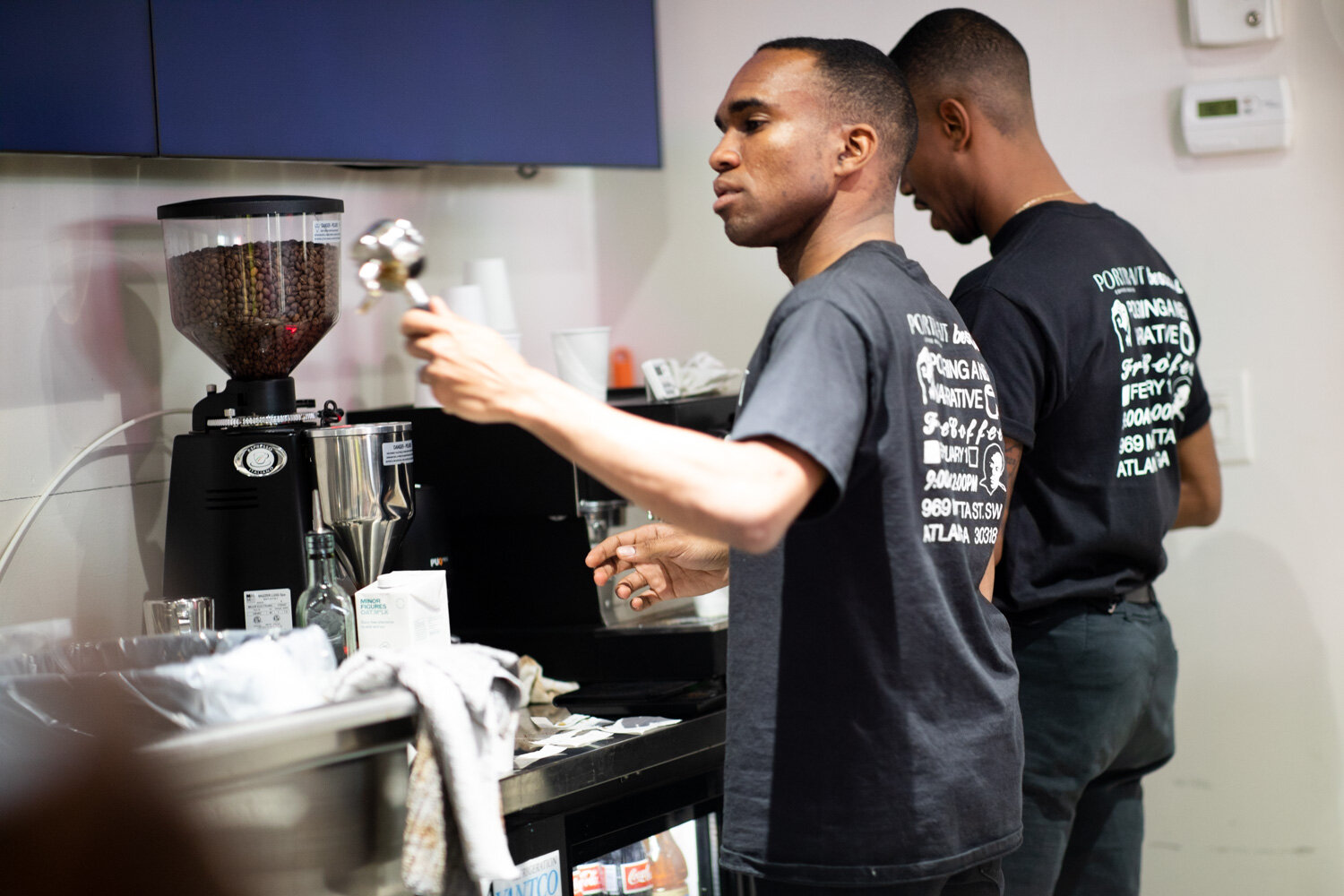 Scenes from the Portrait Coffee Roasters Pop-Up at beSOCIAL — Atlanta ...