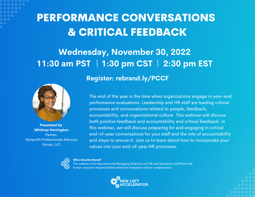 Training Program Design — New Left Accelerator