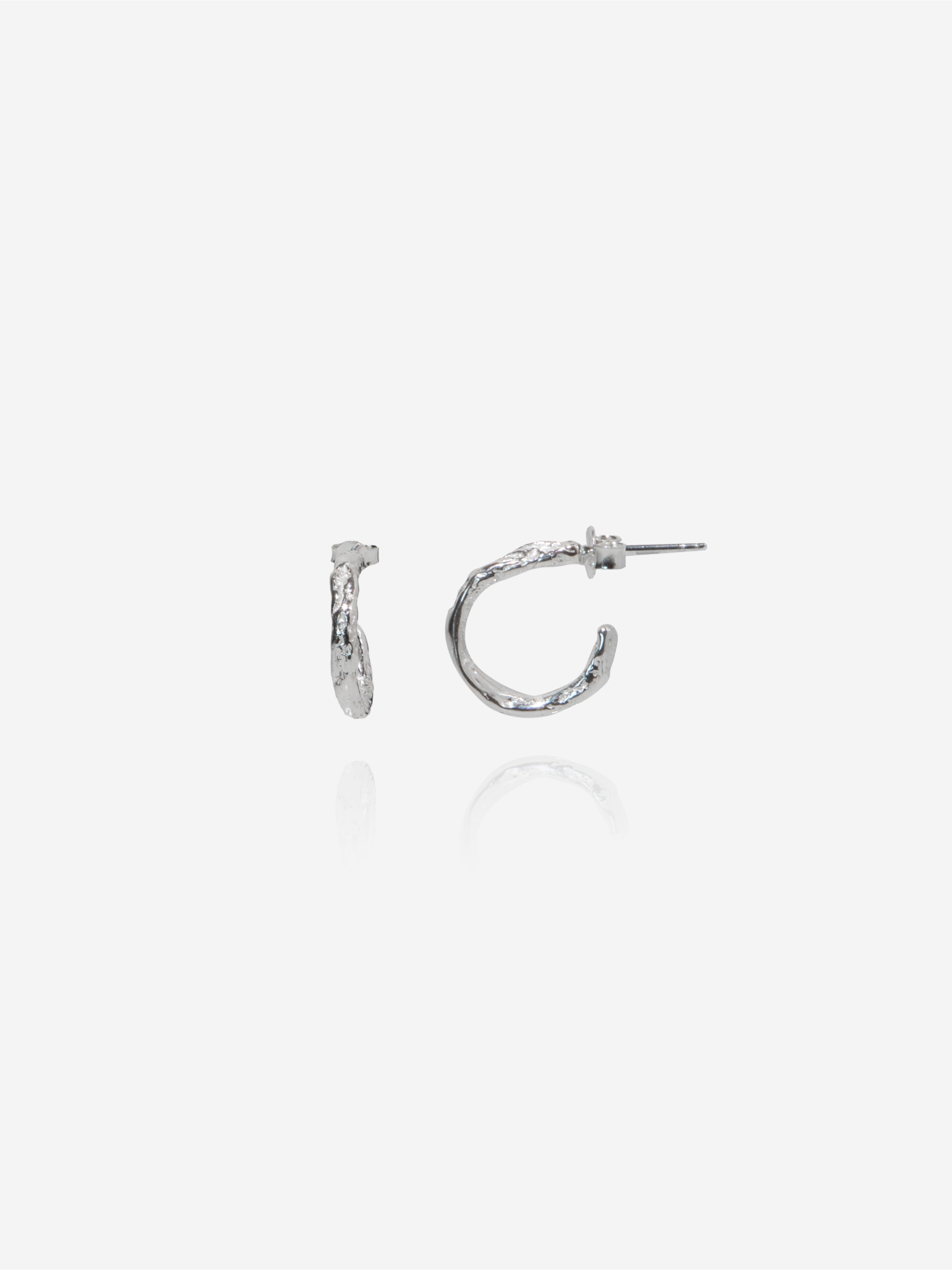 MINI STONED HOOPS — Tilda Jewels