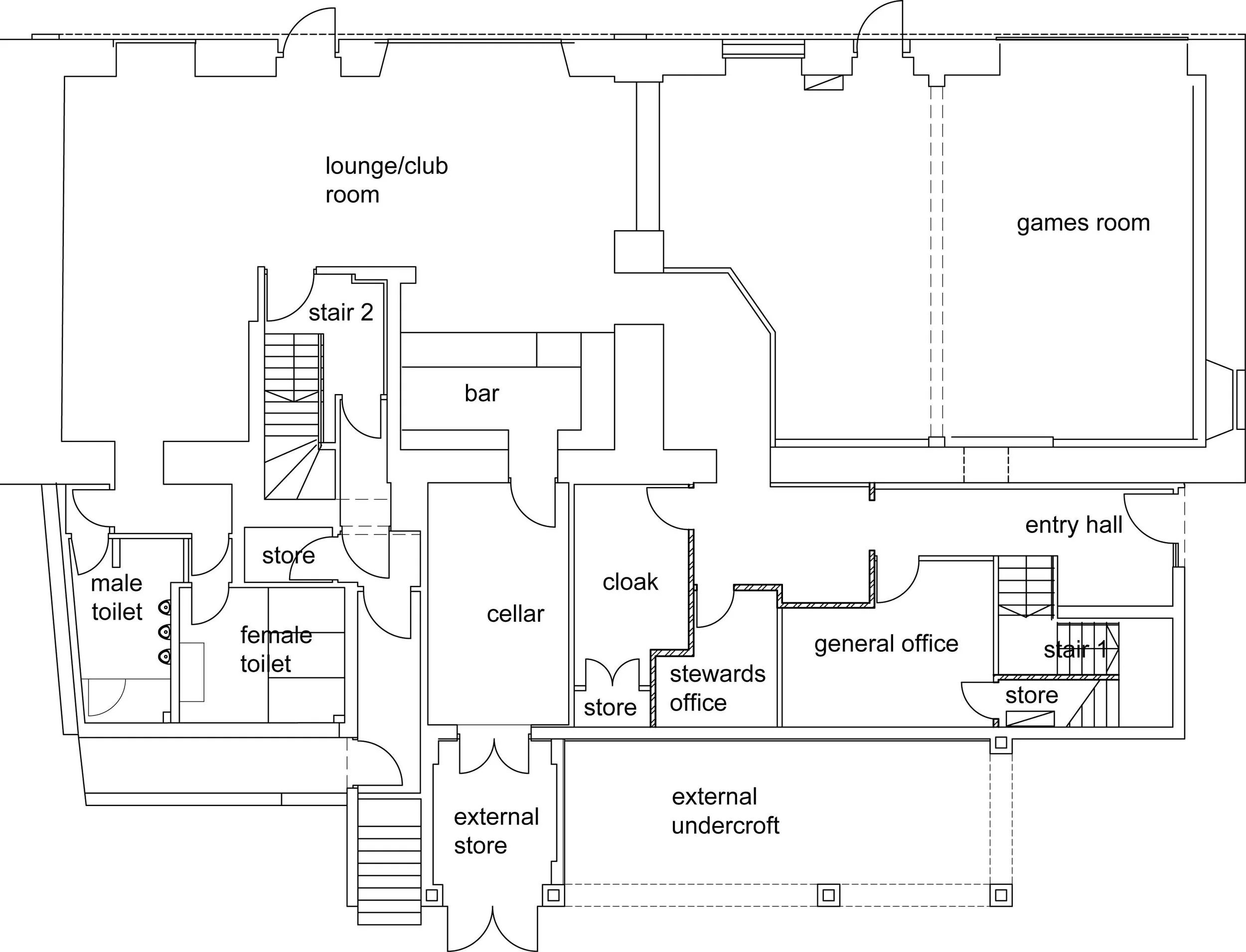 the speakers refurbishment — studio 42 design ltd