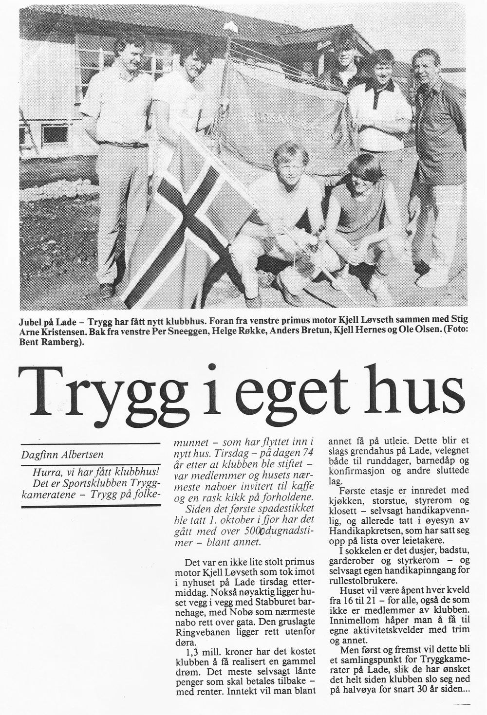 SK TRYGG / LADE - TRYGGHUSET