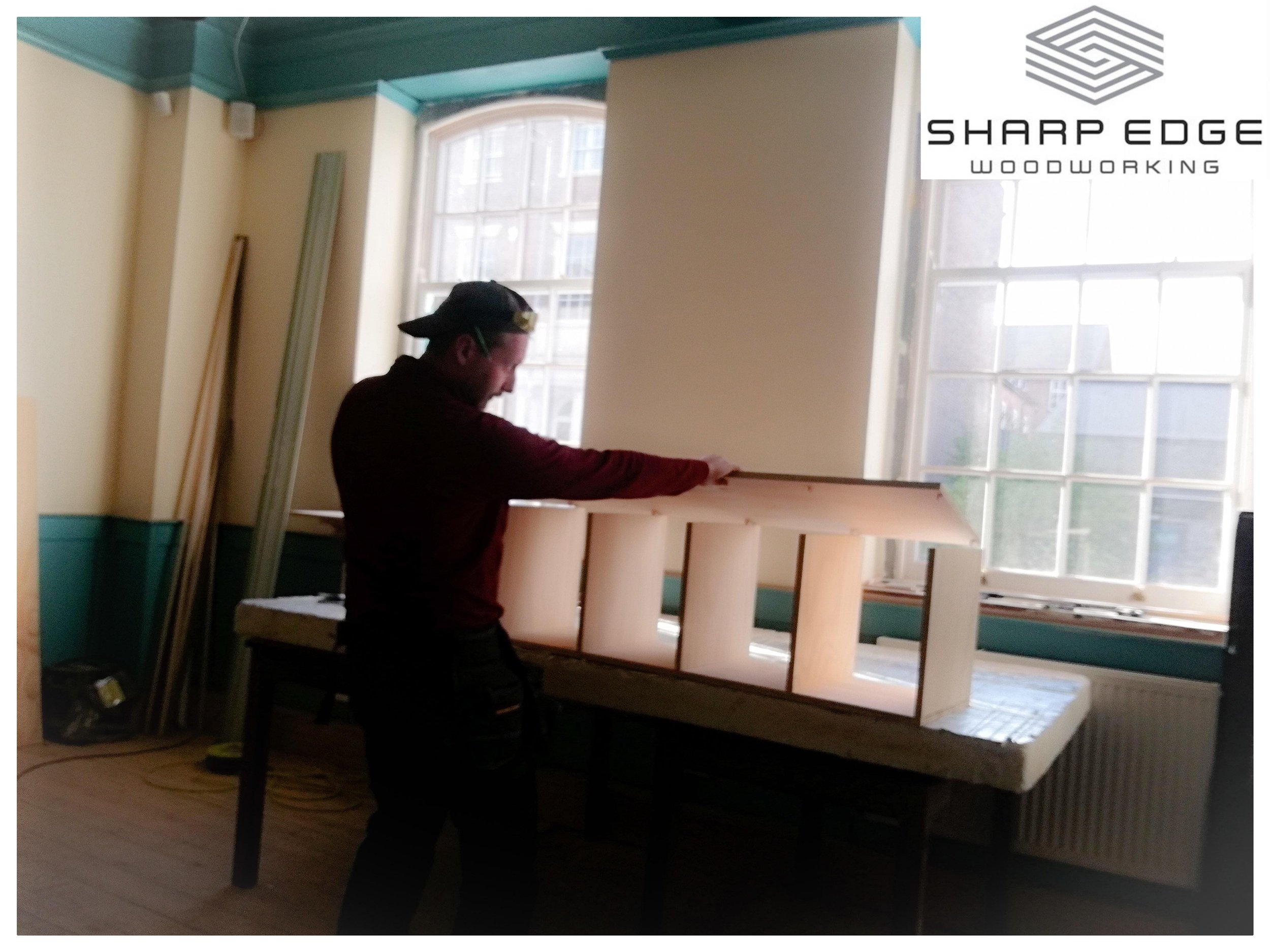 Commercial Renovation Work — Sharp Edge Woodworking Hull