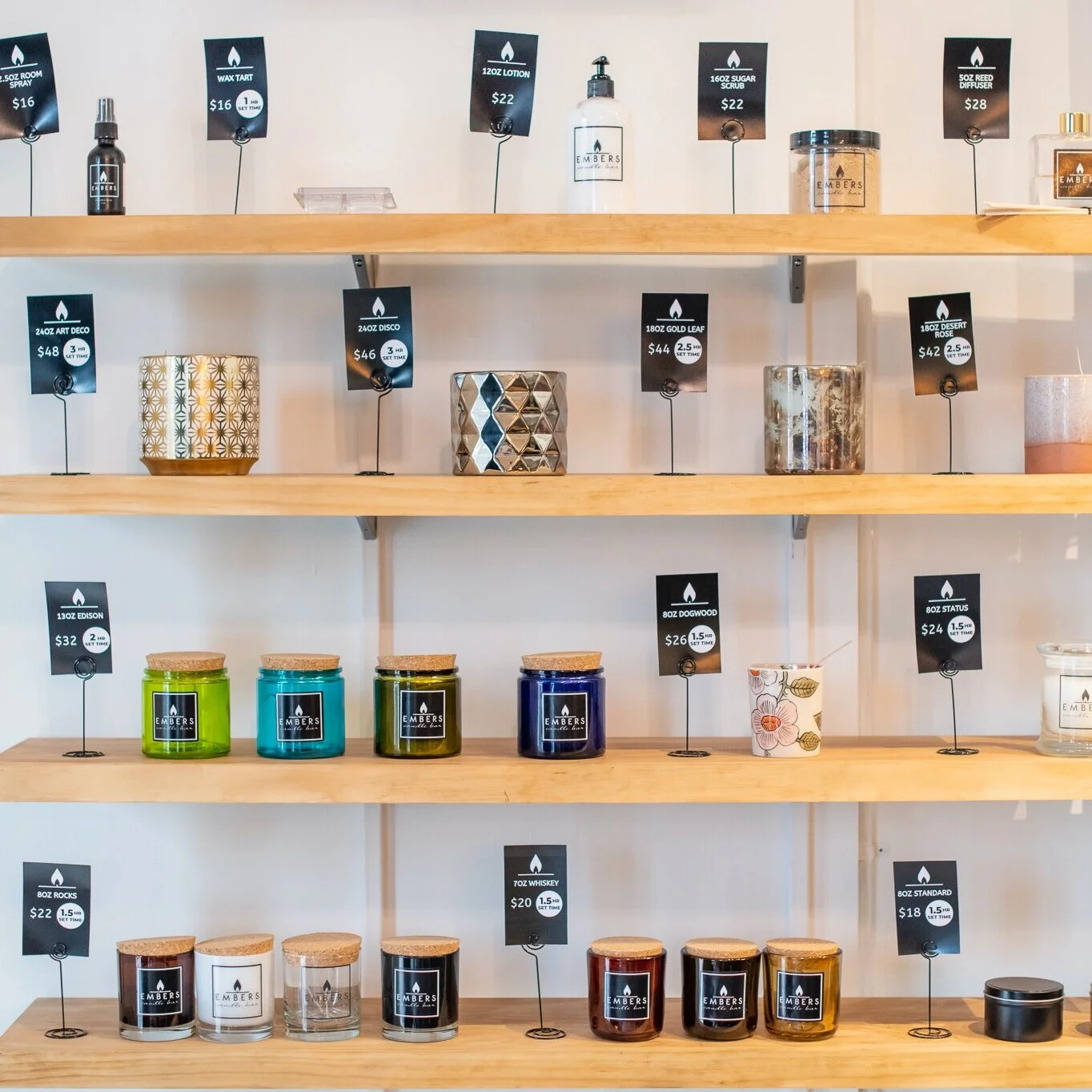 Pour a Candle With Embers Candle Bar — Embers Candle Bar