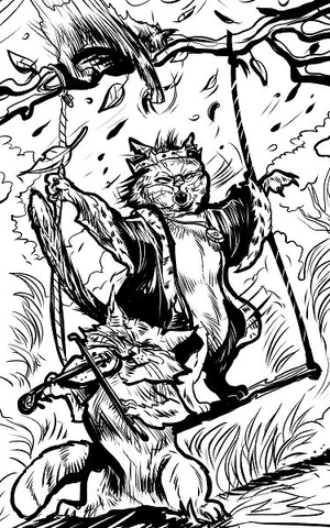 Bestiary preview: the Malkin, Bipedal Cats — Shewstone Publishing