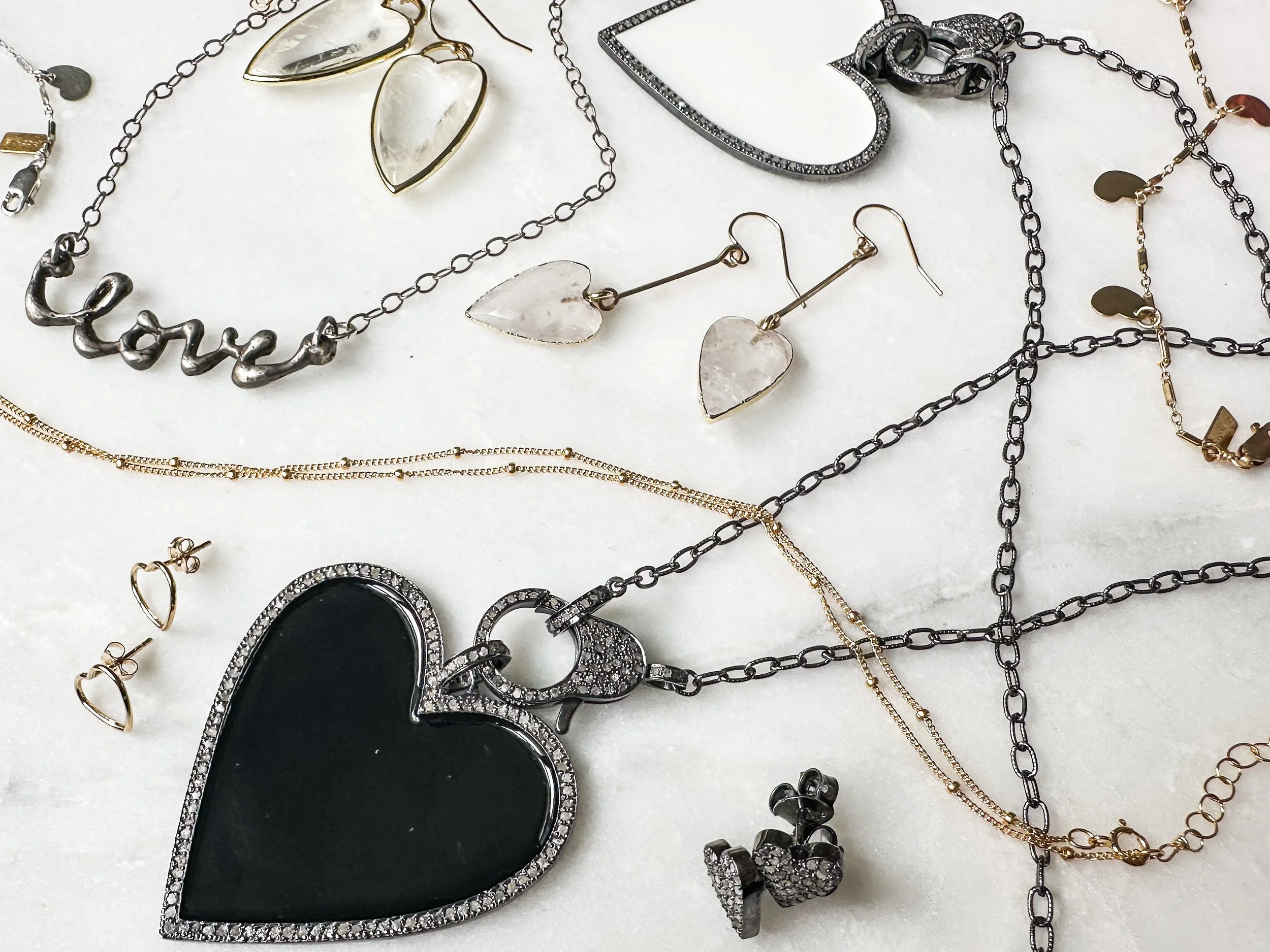 The New Hearts + Love Collection — Rach B Jewelry
