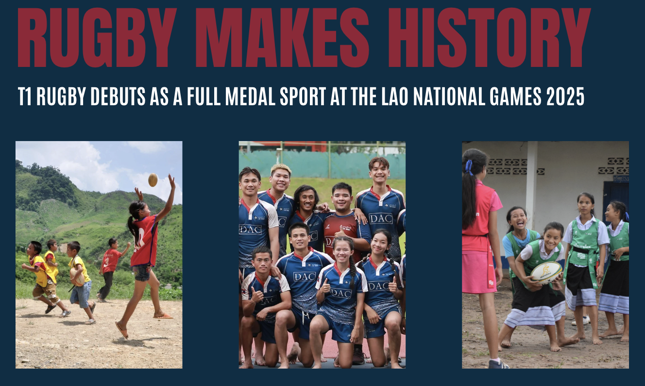 Lao Rugby Makes History as T1 Rugby Becomes a Full Medal Sport in the ...