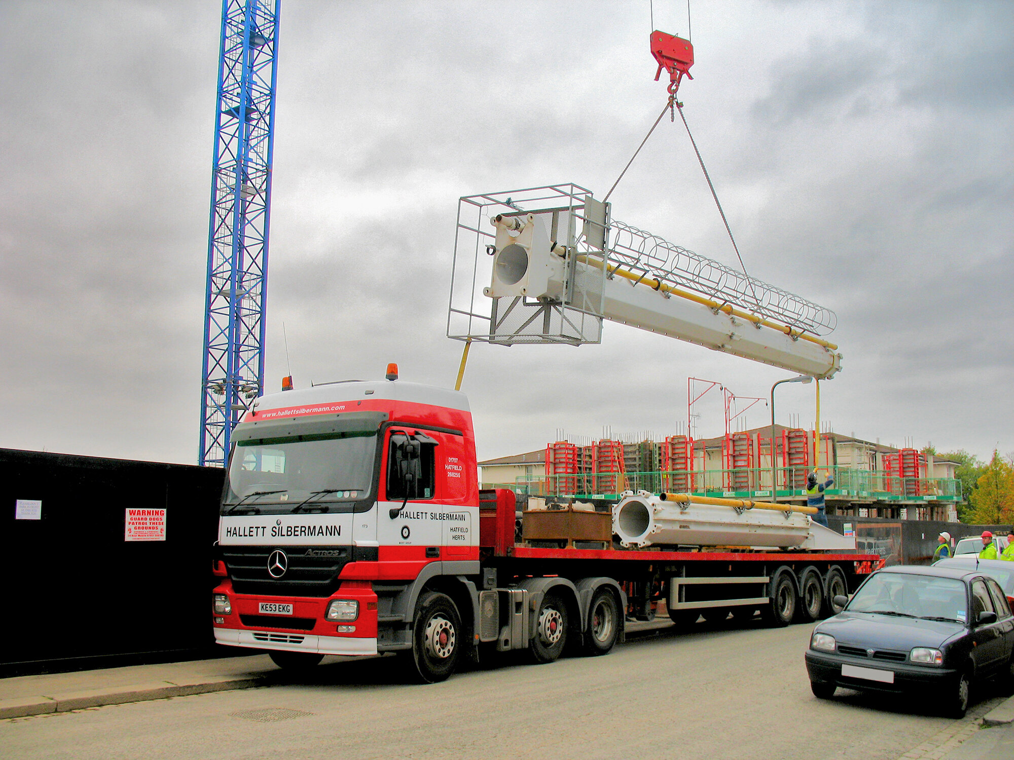 Concrete Placing Booms & Pumps: Camfaud Concrete Pumps Ltd