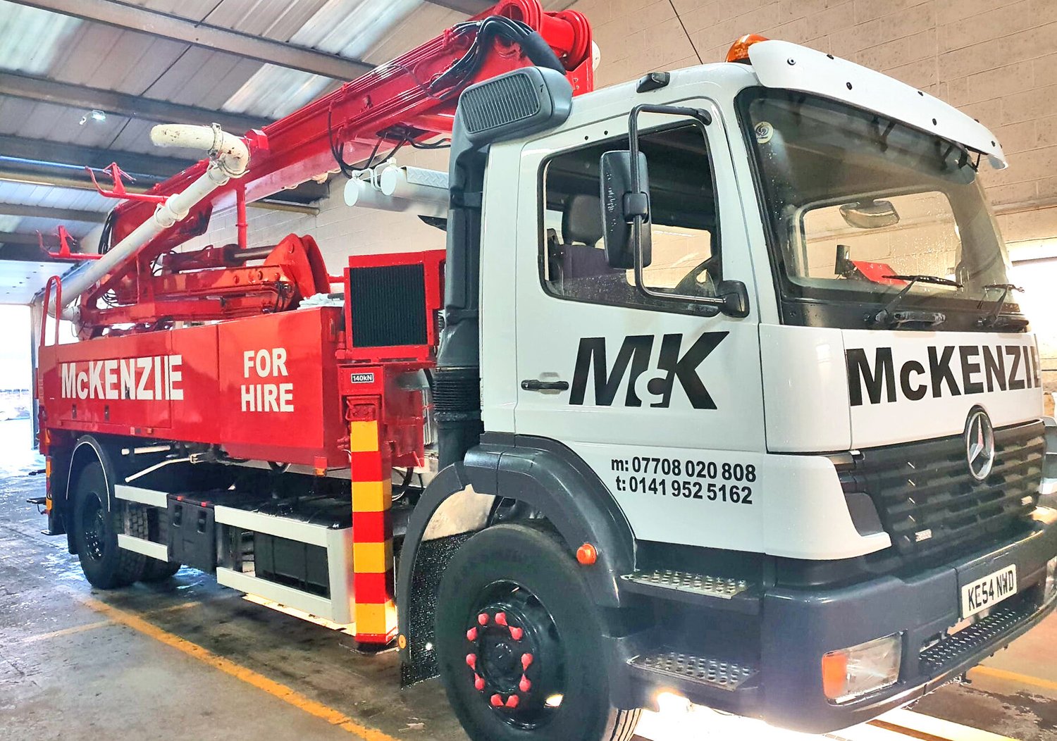 McKenzie Concrete Pumping Limited - Camfaud