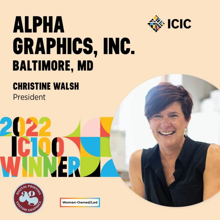 2022 IC100 Winners | Alpha Graphics