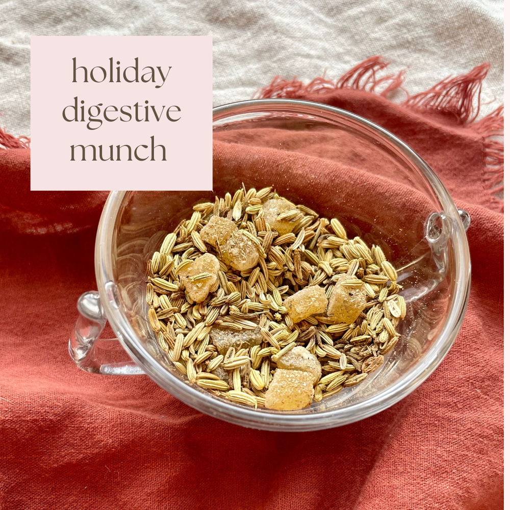 Recipe: Holiday Digestive Munch — Village Acupuncture & Ayurveda