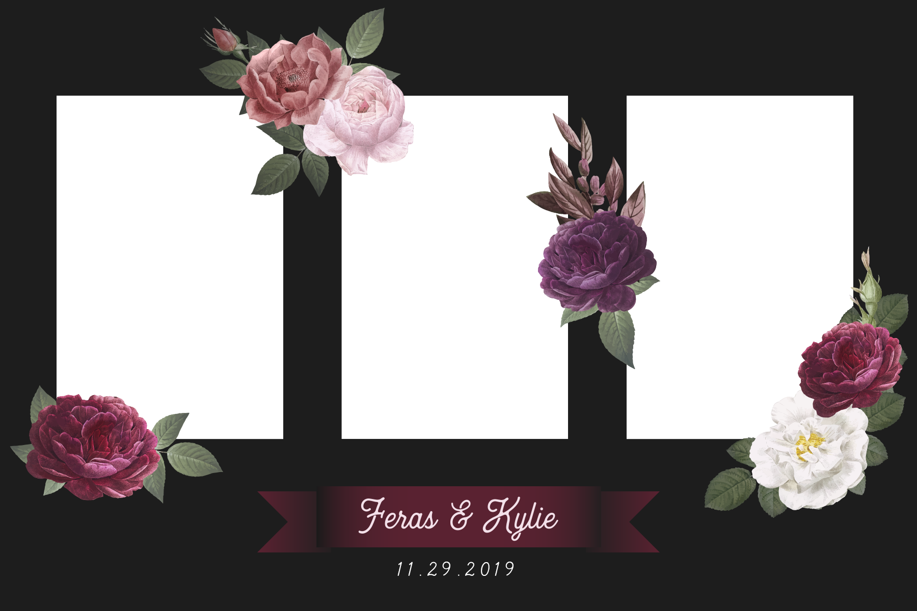 Photo Booth Layover Design — New England Events