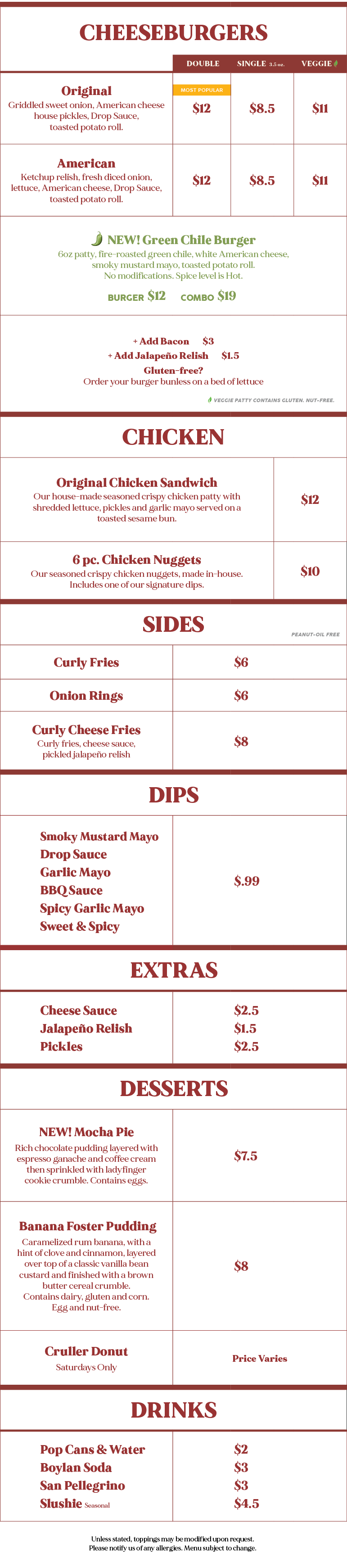 Burger Drops - Toronto, ON