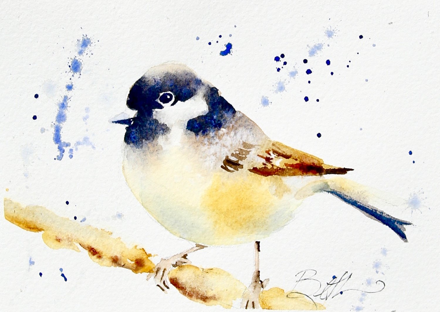 Watercolor Paintings Of Birds