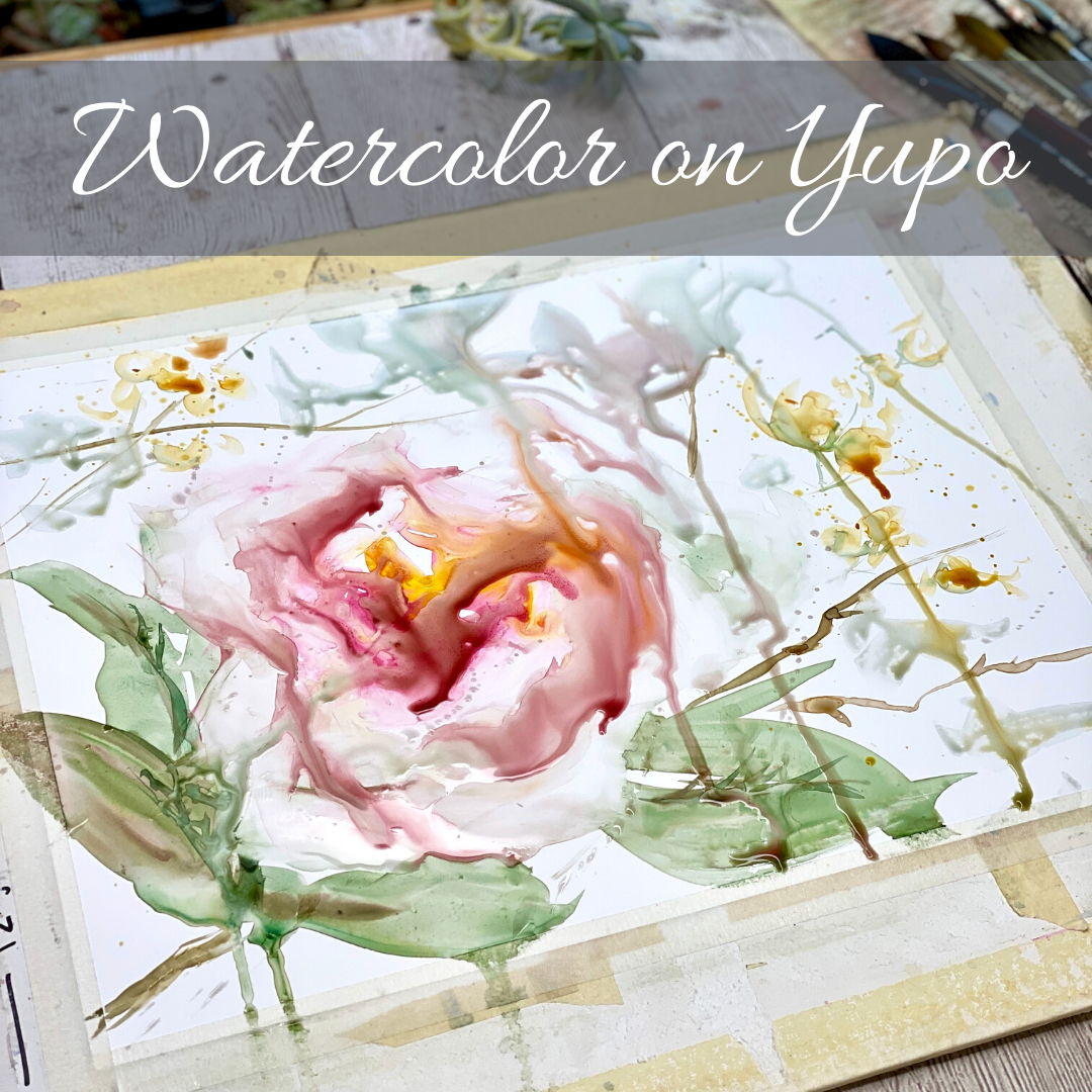 Watercolor on Yupo — Beth Woessner