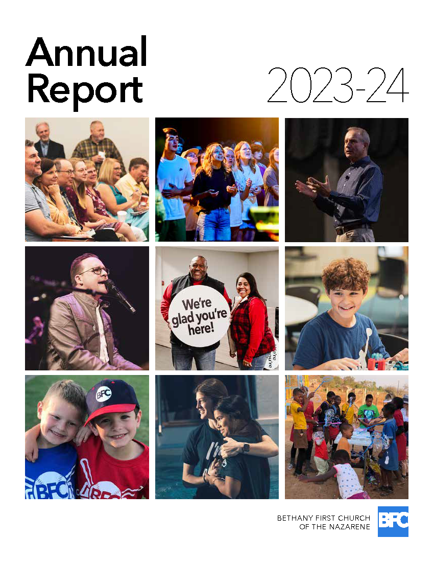 Annual Report — Bethany First Church