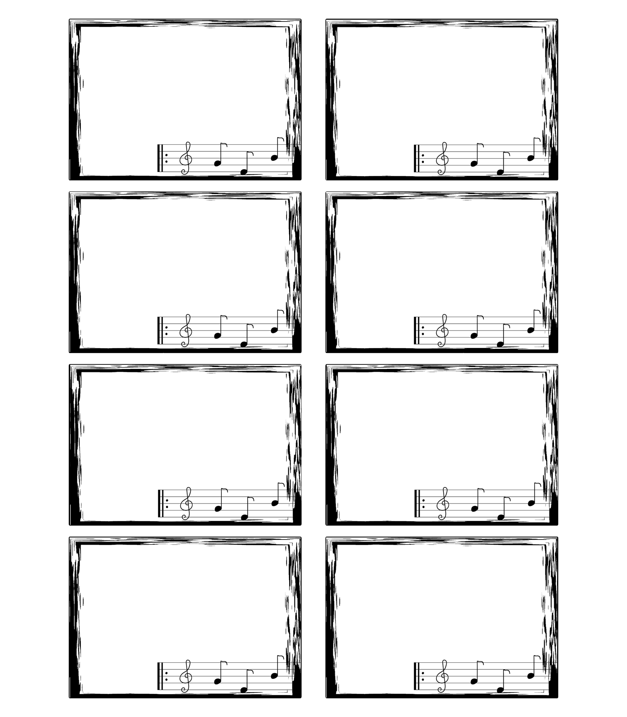 Music Bar With Notes JBB 1 Digital Template PDF 2 1 3 X 3 3 8 Inch music-bar-with-notes-jbb-1-digital-template-pdf-2-1-3-x-3-3-8-inch