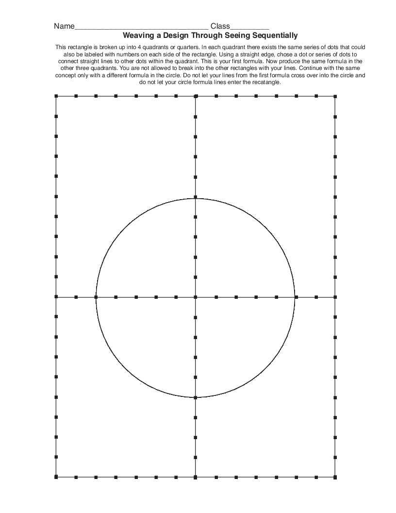 Using numbers to weave designs to create patterns. — PartnerLessons.com