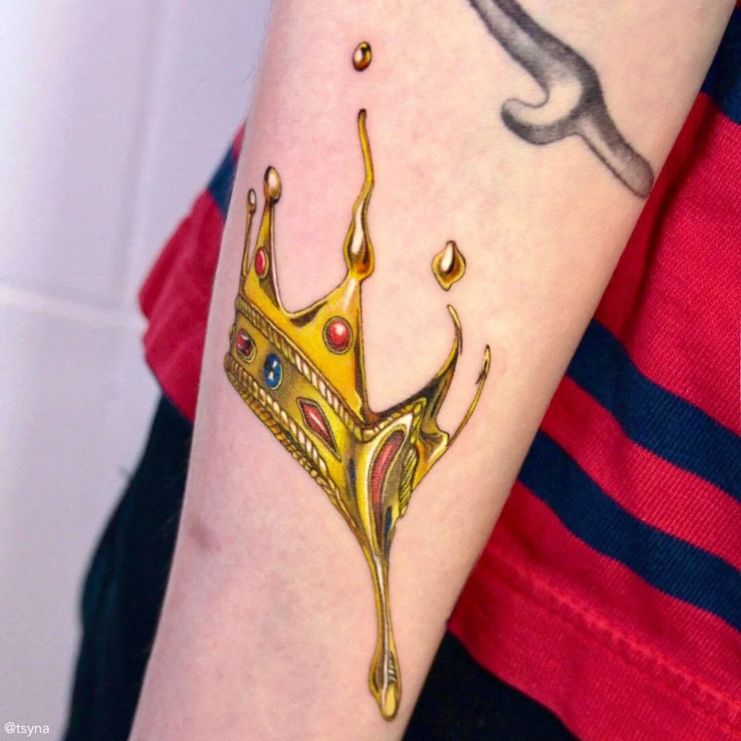 Metallic Gold Tattoos