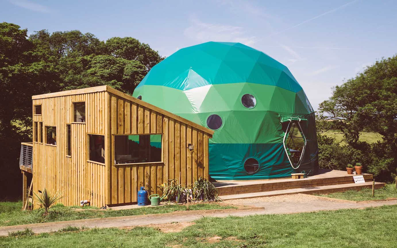 Our Pods — Loveland Farm Eco Retreat in Devon
