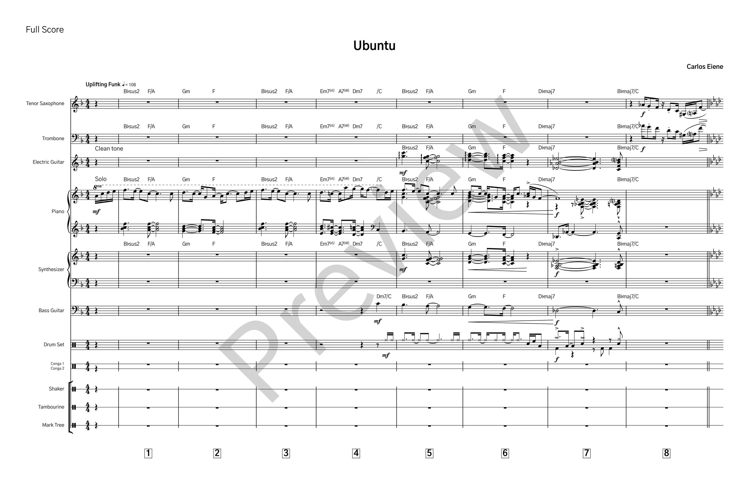 Ubuntu - Sheet Music Collection (Insane In The Rain) — Carlos Eiene