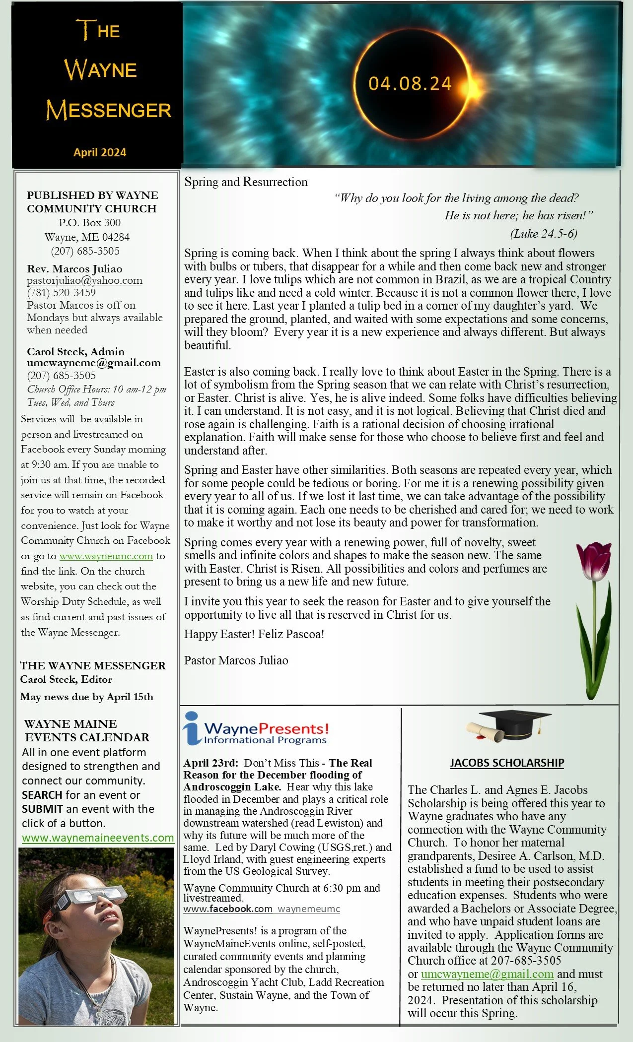 The Wayne Messenger — Wayne Community Church