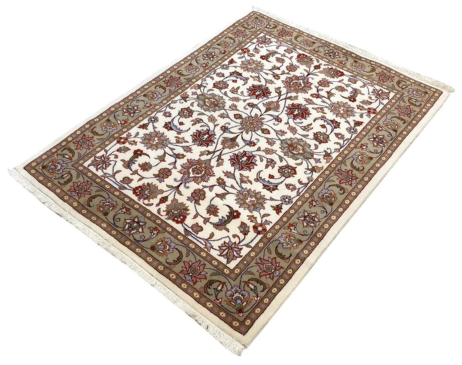 Fine Persian Qum Rug - 150cm x 107cm | Karimi Rugs