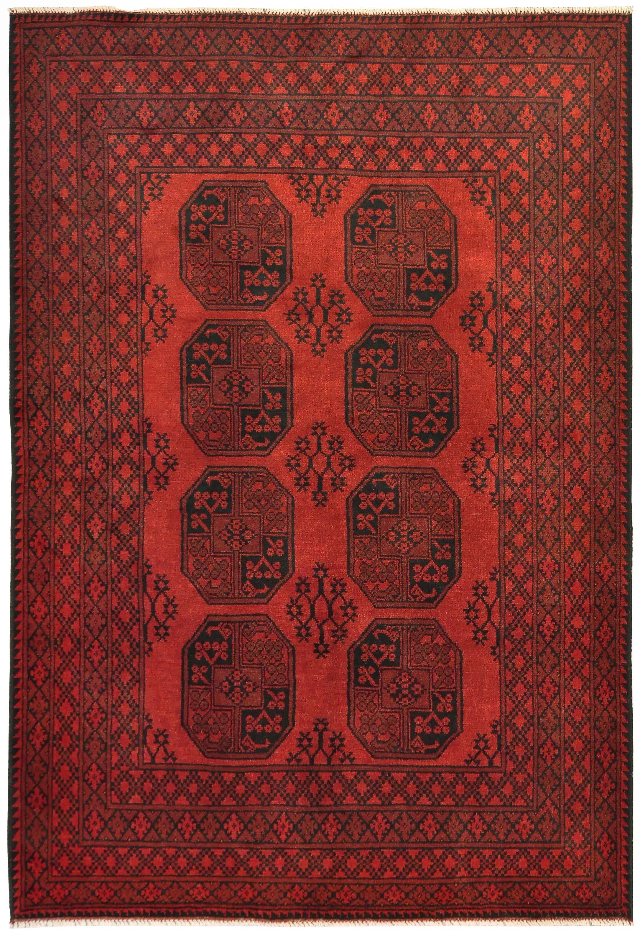 Afghan Aqcha "Fil-Pai" Rug - 240cm x 163cm | Karimi Rugs
