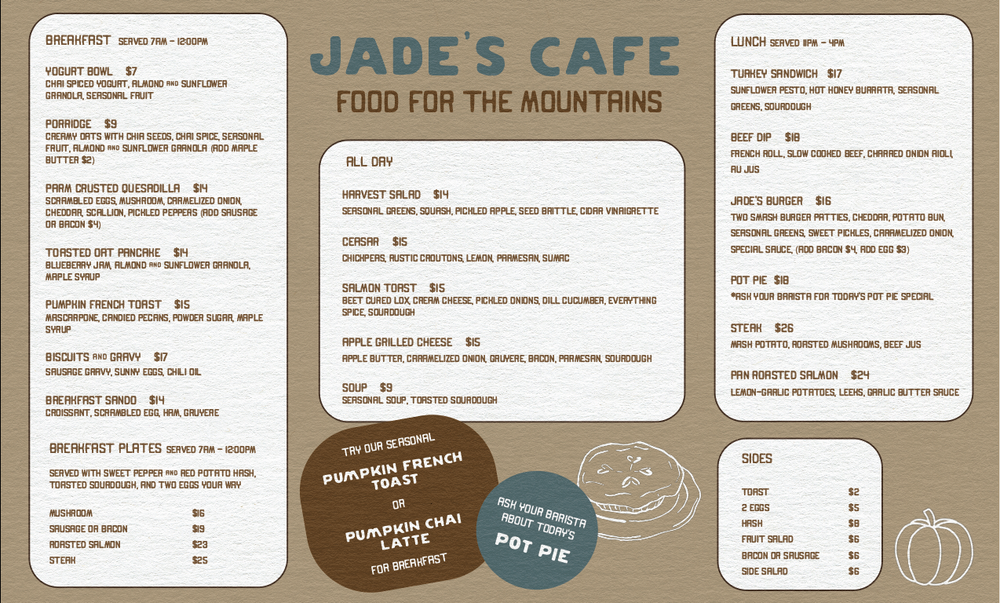 Jade's Cafe