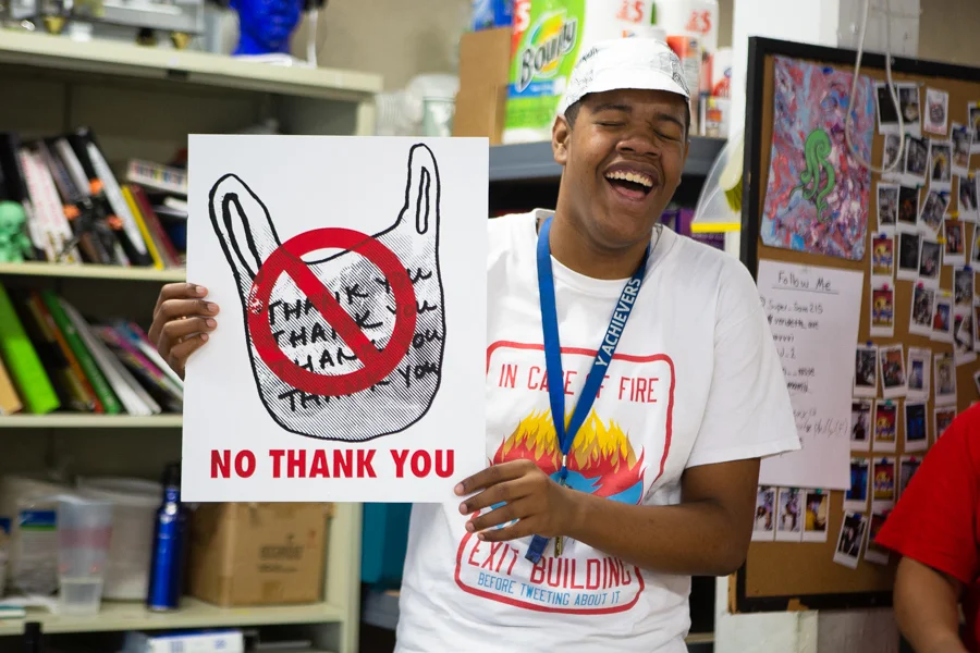 Plastic bag campaign — Trash Academy