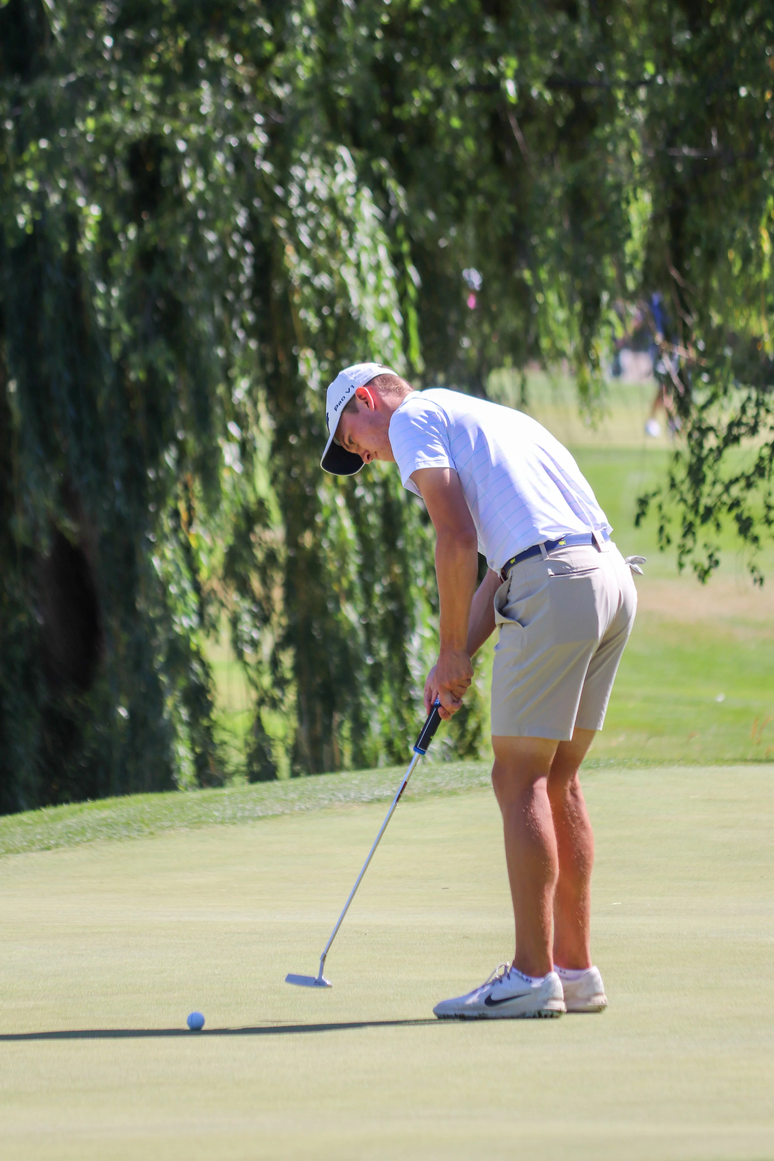 Carson Barry Takes The Lead At The State Amateur — Idaho Golf Association